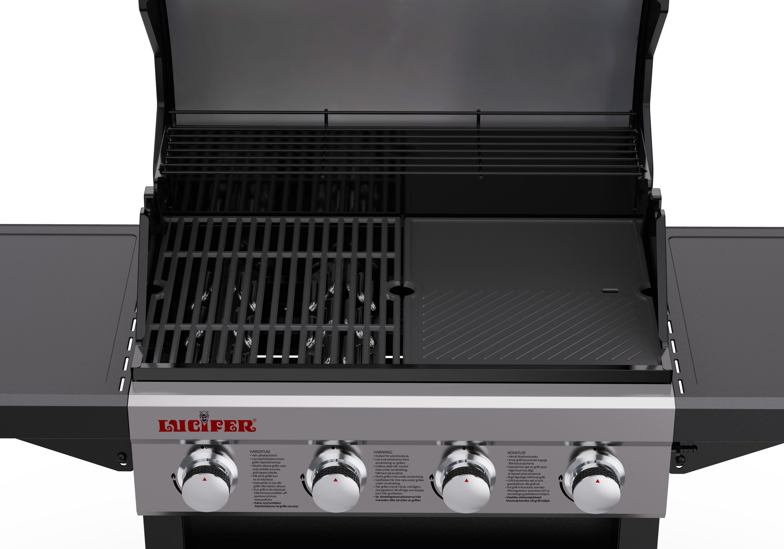 Lucifer Rumba Kaasugrilli 4 poltinta